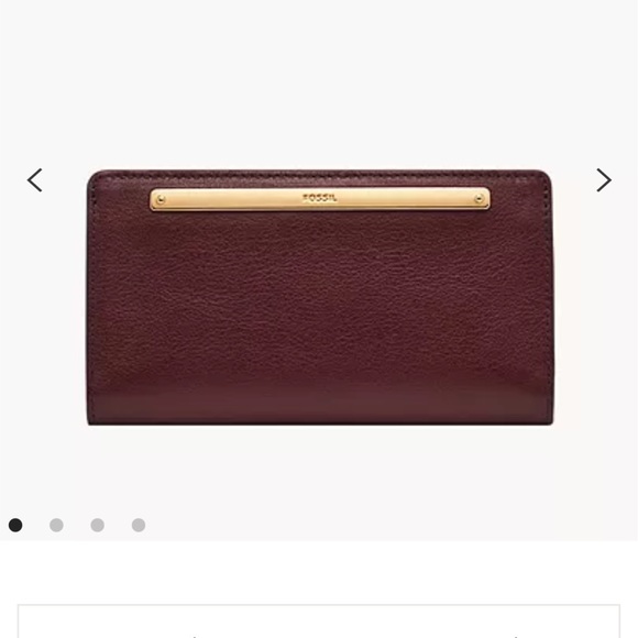 Fossil | Bags | Fossil Leather Wallet | Poshmark